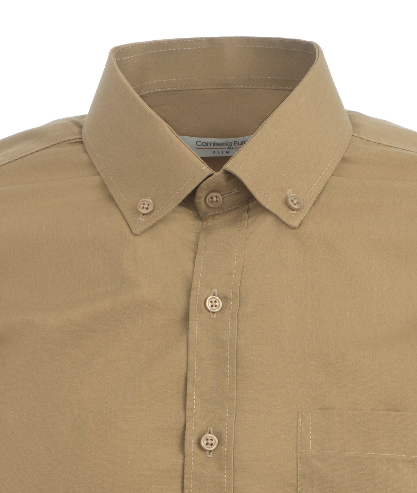 Camisa Basica Para Hombre Camisería Europea