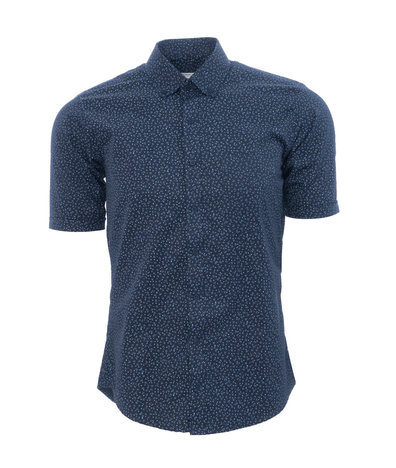 Camisa Informal Manga Corta Para Hombre Camisería Europea