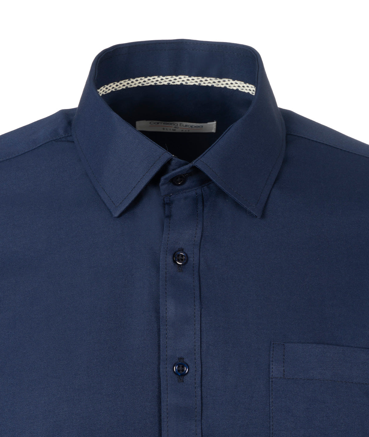 Camisa Formal En Satín Para Hombre Camisería Europea