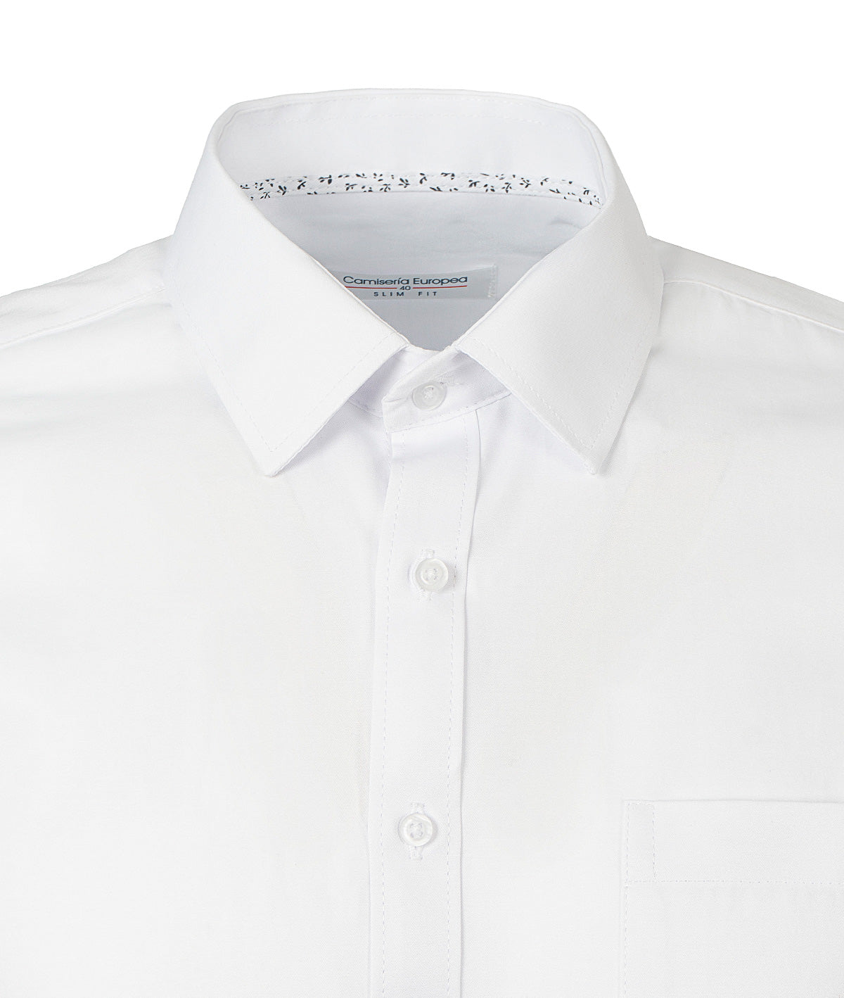 Camisa Formal En Satín Para Hombre Camisería Europea